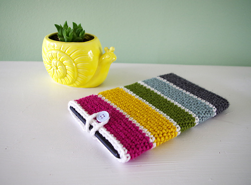 Ravelry: Stash Buster Tablet Case pattern by Alycia D