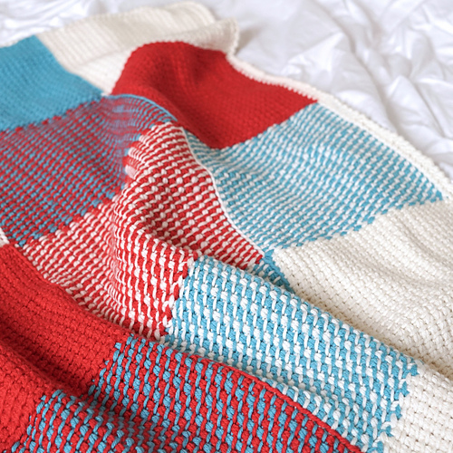 Ravelry: Tunisian Patchwork Baby Blanket pattern by Nicoletta Hirsch