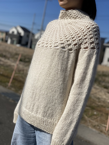 Ravelry: Link sweater pattern by Tomomi Yoshimoto