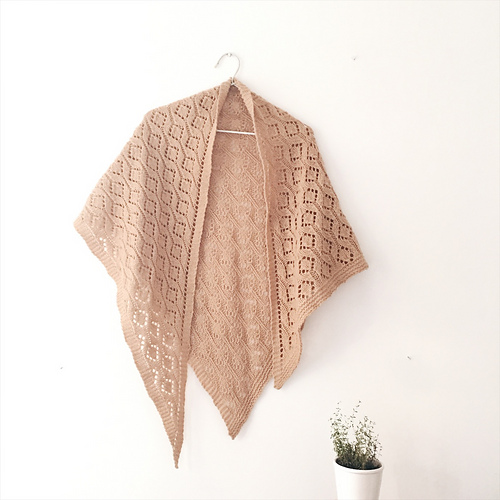 I found a lovely ajour pattern and I think it comes out great! : r/knitting