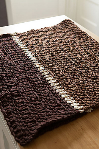 Ravelry: Crocheted Kitchen Rug pattern by Hannah Maier