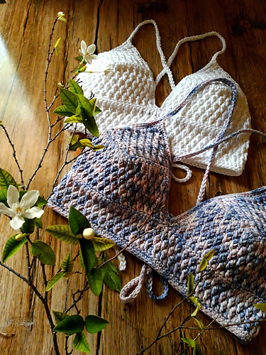 Ravelry: Aurora Bralette pattern by Rowena Brown