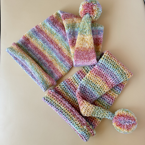 Ravelry: Frosty Family Knit Stocking Cap pattern by KnitPal