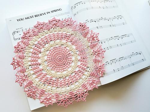 Ravelry: Cherry Blossom Doily pattern by Raine Eimre