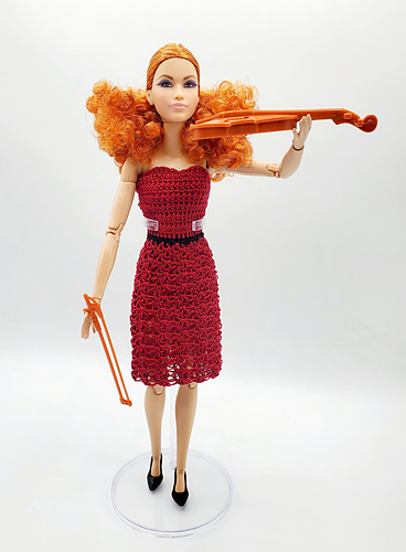 Ravelry: Barbie Violinist Dress pattern by Raine Eimre
