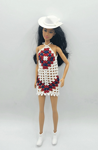 Ravelry: Barbie Aloha Dress and Bag pattern by Raine Eimre