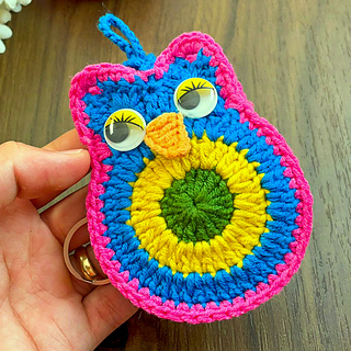 Ravelry: Cute Owl Keychain pattern by Hand Trendy