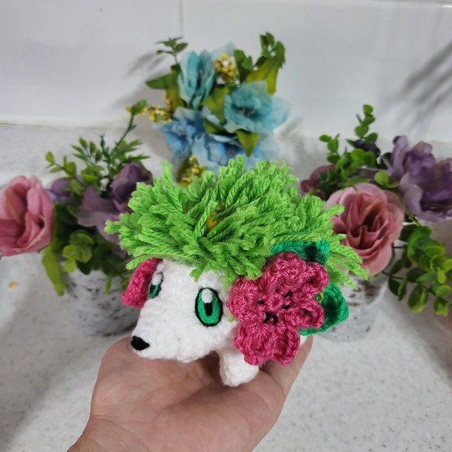 Ravelry: Shaymin Amigurumi pattern by Isl Han