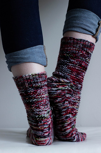 Ravelry: Stratified Socks pattern by Kristy Howell