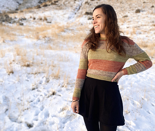 Ravelry: Strata Sweater pattern by Hannah Singleton
