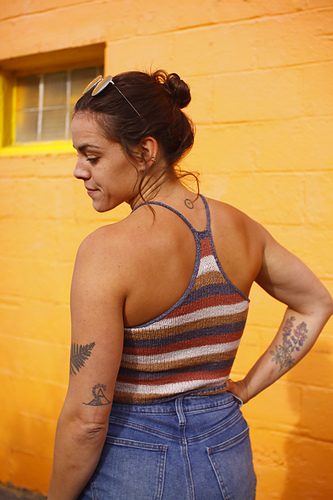 Ravelry: Sandstone Racerback Tank pattern by Hannah Singleton
