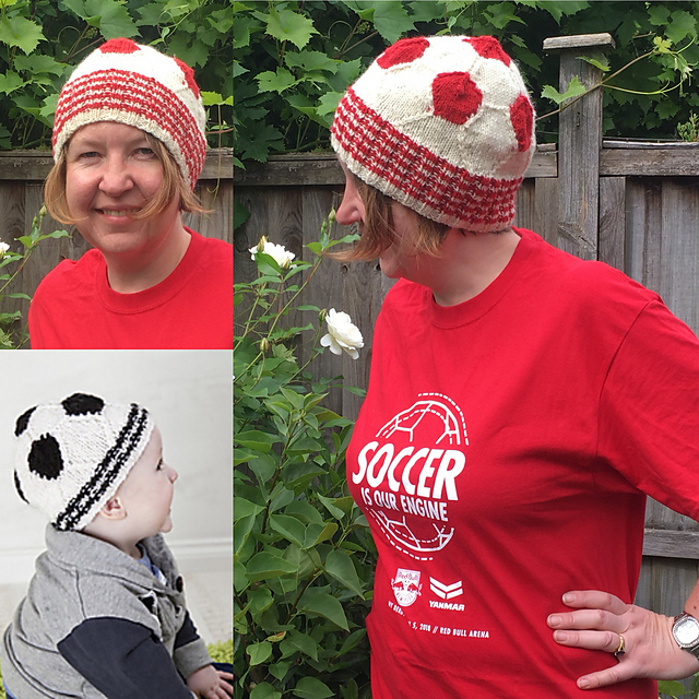 Ravelry: Football Crazy Hat pattern by Miranda Jollie