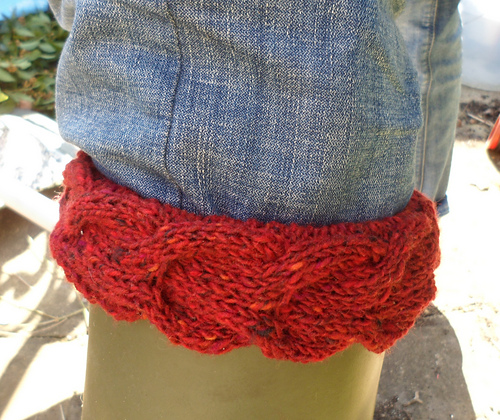 Ravelry: Barbara Welly Boot Toppers / Warmers pattern by Miranda Jollie