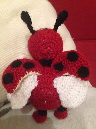 Ravelry: Pokemon Ledian Amigurumi pattern by Alexis Cooper