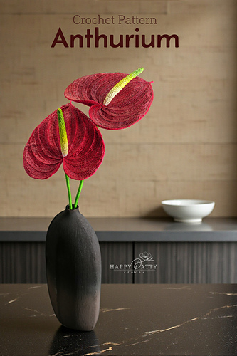 Ravelry: Anthurium pattern by Happy Patty Crochet