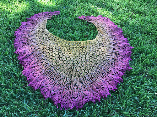 Ravelry: Artemis Moon Lace Shawl pattern by Anna Victoria