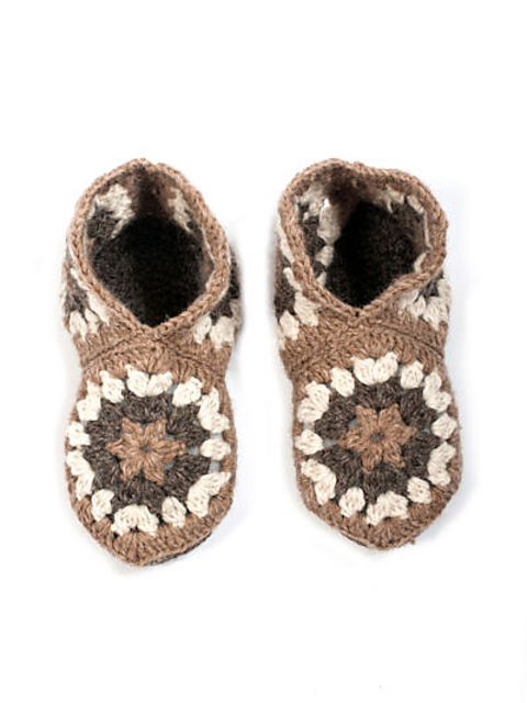 Ravelry: Hexagon Slippers pattern by TOFT