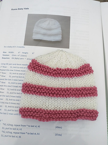 Ravelry: ROMA Baby Hat pattern by marianna mel