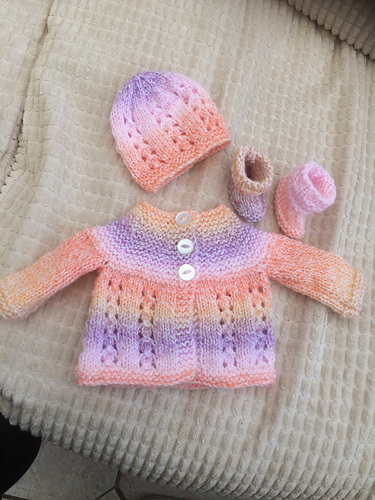 Ravelry: Bella Baby Jacket pattern by marianna mel