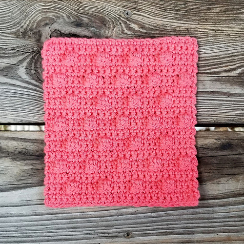 Ravelry: Bobble Dishcloth pattern by Michele Webb