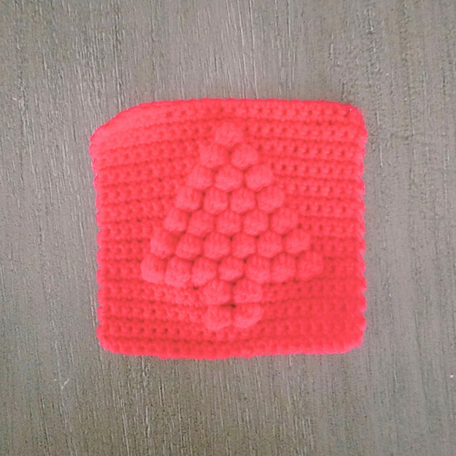 Ravelry: Tree Bobble Square pattern by Michele Webb
