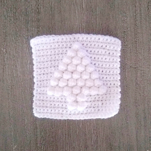 Ravelry: Tree Bobble Square pattern by Michele Webb