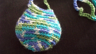 Ravelry: Small Hands-free Soft Neck Pouch pattern by Heidi DeAlessio