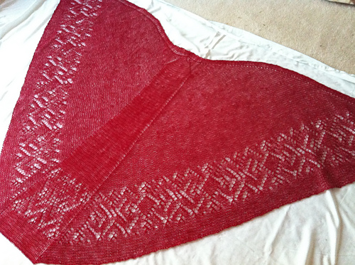 Ravelry: Faroese Shawl pattern by Marilyn van Keppel