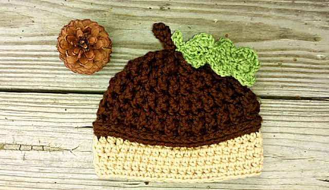 Ravelry: Acorn Baby Hat pattern by Heartmade Crafts