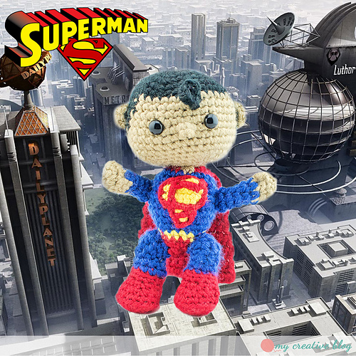 Ravelry: Superman pattern by The Ginger Hooker