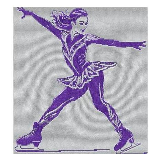 Ravelry: Ice Skater Mosaic Blanket pattern by Heather Cornish