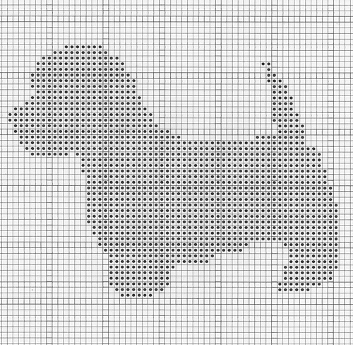 Ravelry: Maltese Dog Chart pattern by Daisy and Storm