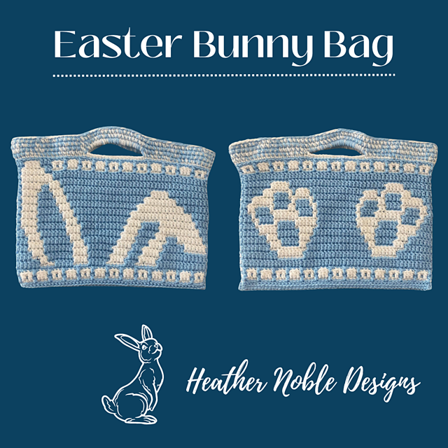 Ravelry: Easter Bunny Bag pattern by Heather Noble