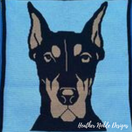 Ravelry: Doberman Blanket pattern by Heather Noble