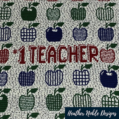 Ravelry: Apples for the Teacher Blanket pattern by Heather Noble