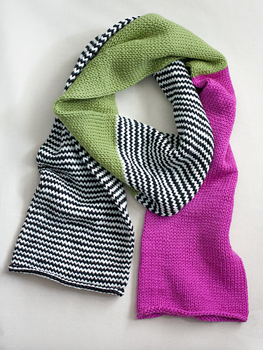 Ravelry: Color Block Scarf pattern by Heather Walpole