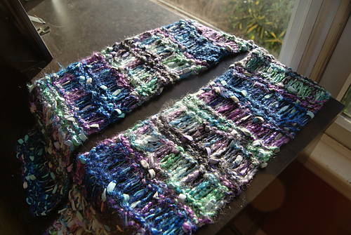 Ravelry: Ribbon Yarn Drop Stitch Scarf pattern by Diane L. Augustin