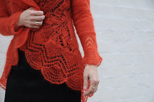 Ravelry: #13 Lace Jacket pattern by Brooke Nico