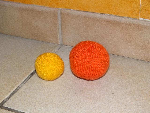 Ravelry: Knitting a Stuffed Ball pattern by Sarah Clark