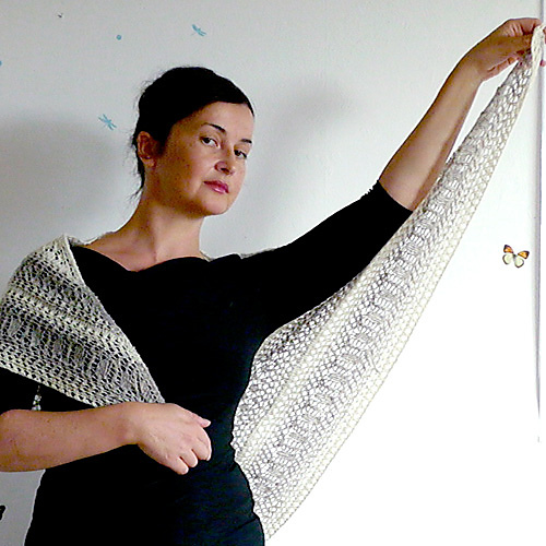 Ravelry: Icelandic shawl from the Cathare people pattern by Hélène ...
