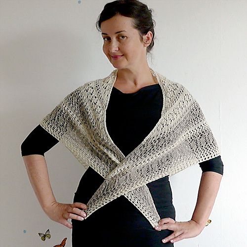 Ravelry: Icelandic shawl from the Cathare people pattern by Hélène ...