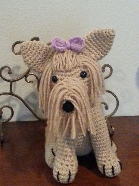 Ravelry: adorable Yorkie pattern by Helen Brady
