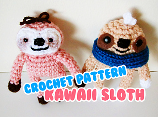 Ravelry: Kawaii Sloth pattern by Hello Happy
