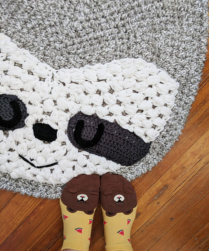 Ravelry: Sloth rug pattern by Hello Happy