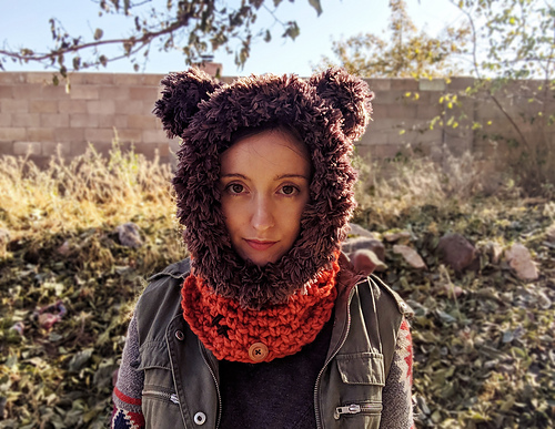 Ravelry: Space Bears Snood pattern by Hello Happy