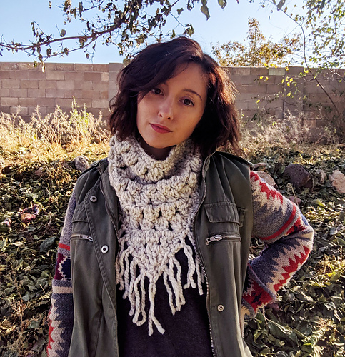 Ravelry: Triangle Cowl Shawl pattern by Hello Happy