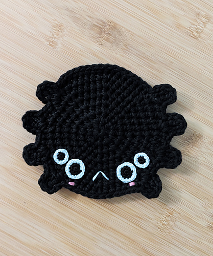Ravelry: Chonky Spider Coaster pattern by Hello Happy