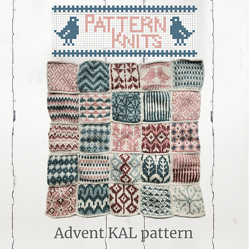 Ravelry: Advent KALendar sampler pattern by Annah Homebird