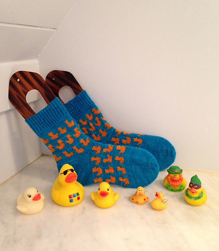 Ravelry: Rubberduck Socks pattern by Renate Dalmo