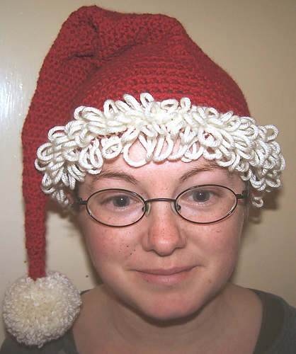 Ravelry: Loopy Santa Hat pattern by Gilly Bettney